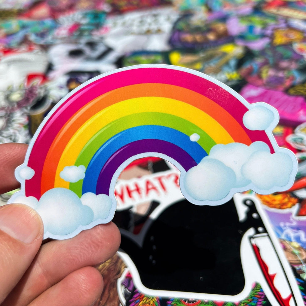 Rainbow Sticker | Sticker Savages Shop